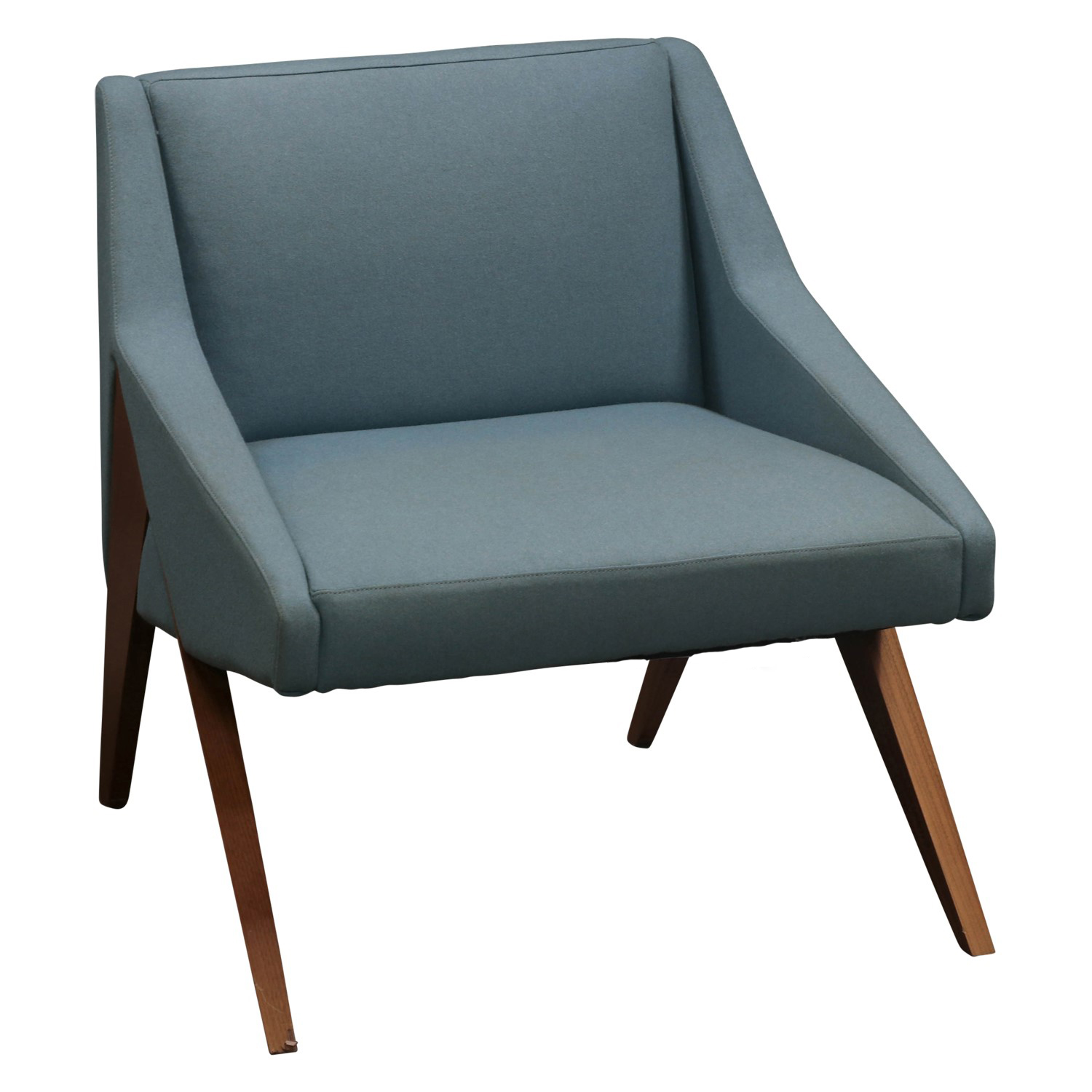 OFS Used Guest Lounge Chair, Blue - National Office Interiors and Liquidators