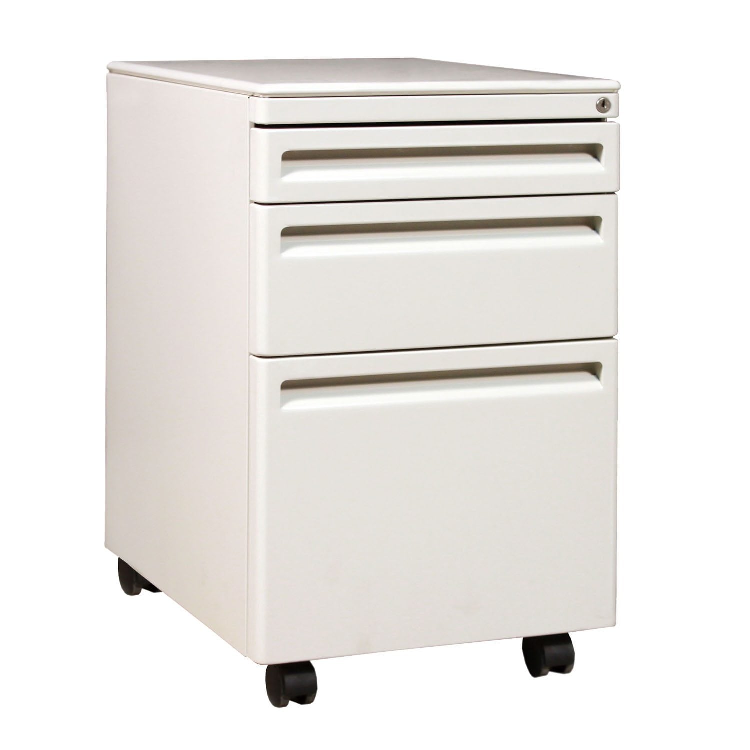 Haworth 950 Series Pencil Drawer Box File Used Off White Mobile ...