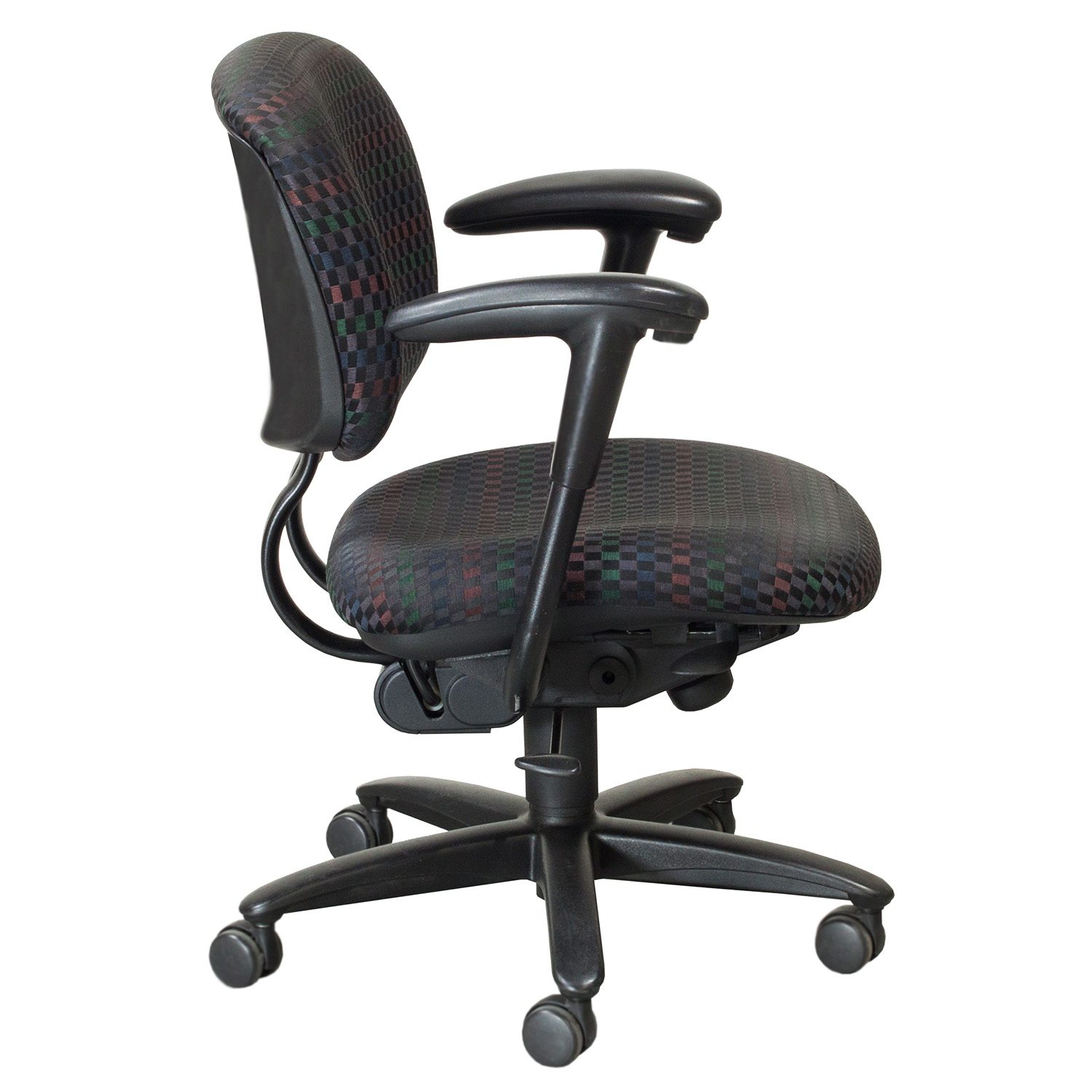 Haworth Improv HE Series Used Task Chair, Checkered - National Office ...