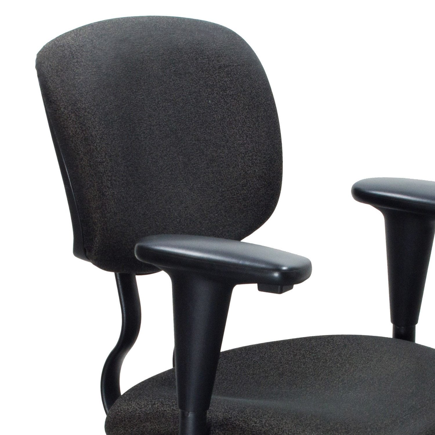 Haworth Improv HE Series Used Mid Back Task Chair, Gray Speckle ...