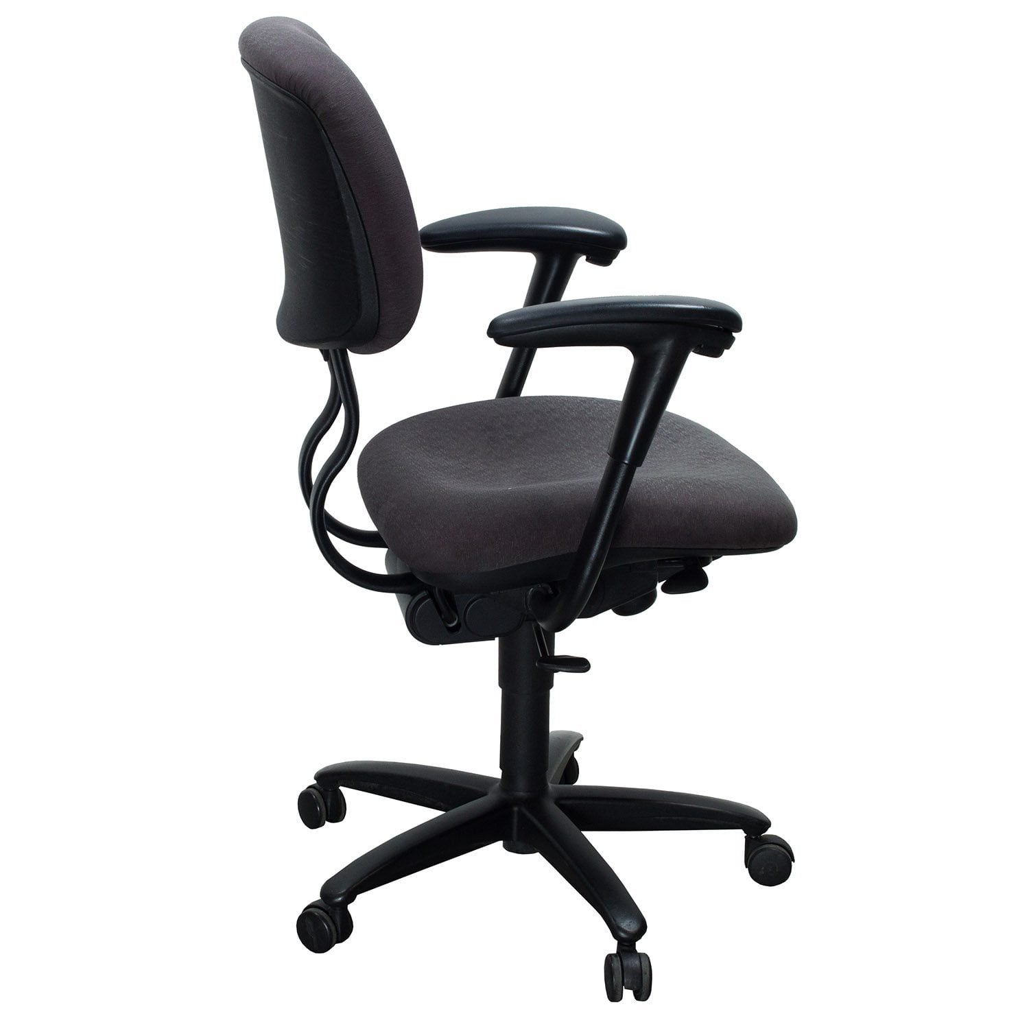 Haworth Improv HE Series Used Task Chair, Gray Checker - National ...