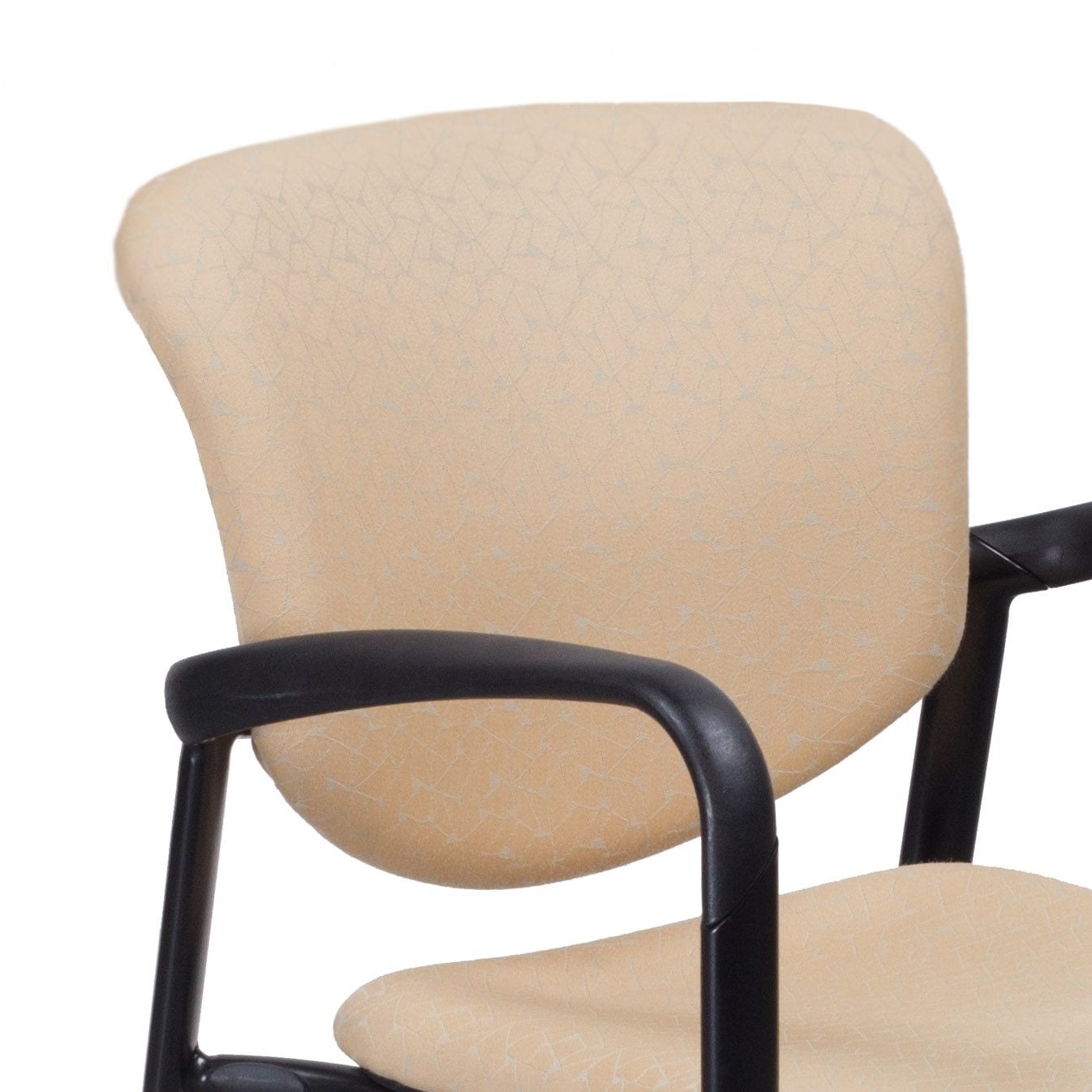 Haworth Improv used Side Chair, Yellow Print - National Office ...