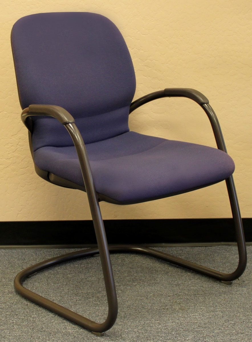Steelcase Sensor Used Side chair, Blue - National Office Interiors and ...