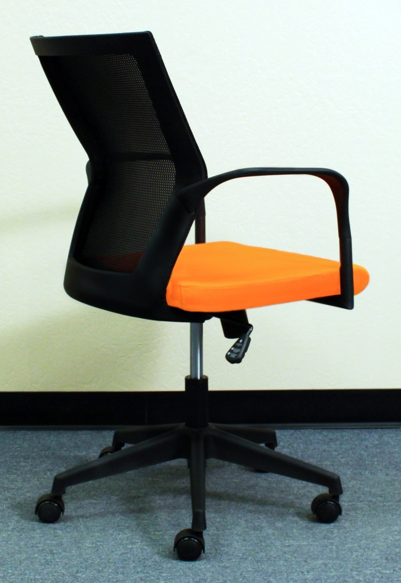 Bay by goSit Mesh Back Task Chair, Orange and Black - National Office ...