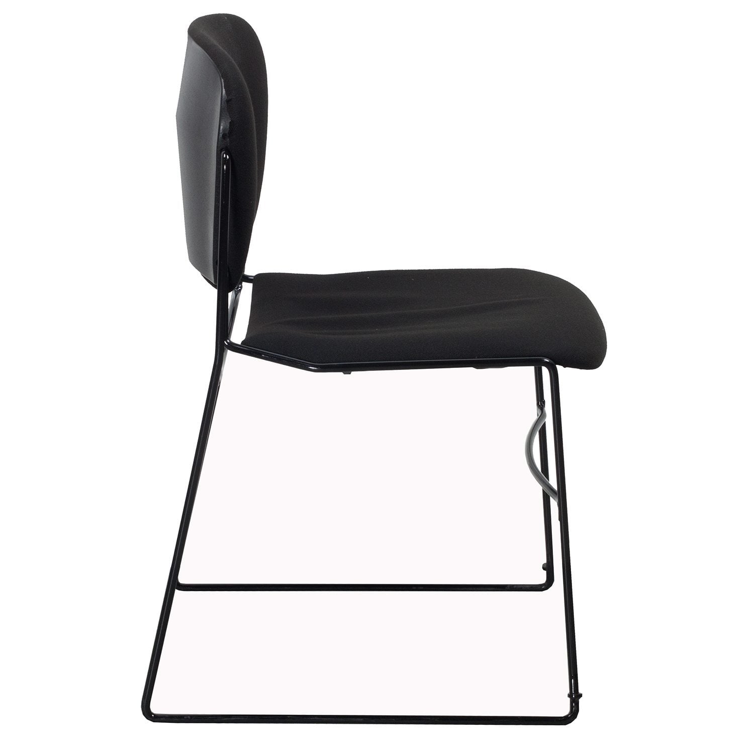 KI Perry Reupholstered Used Stack Chair, Black - National Office ...