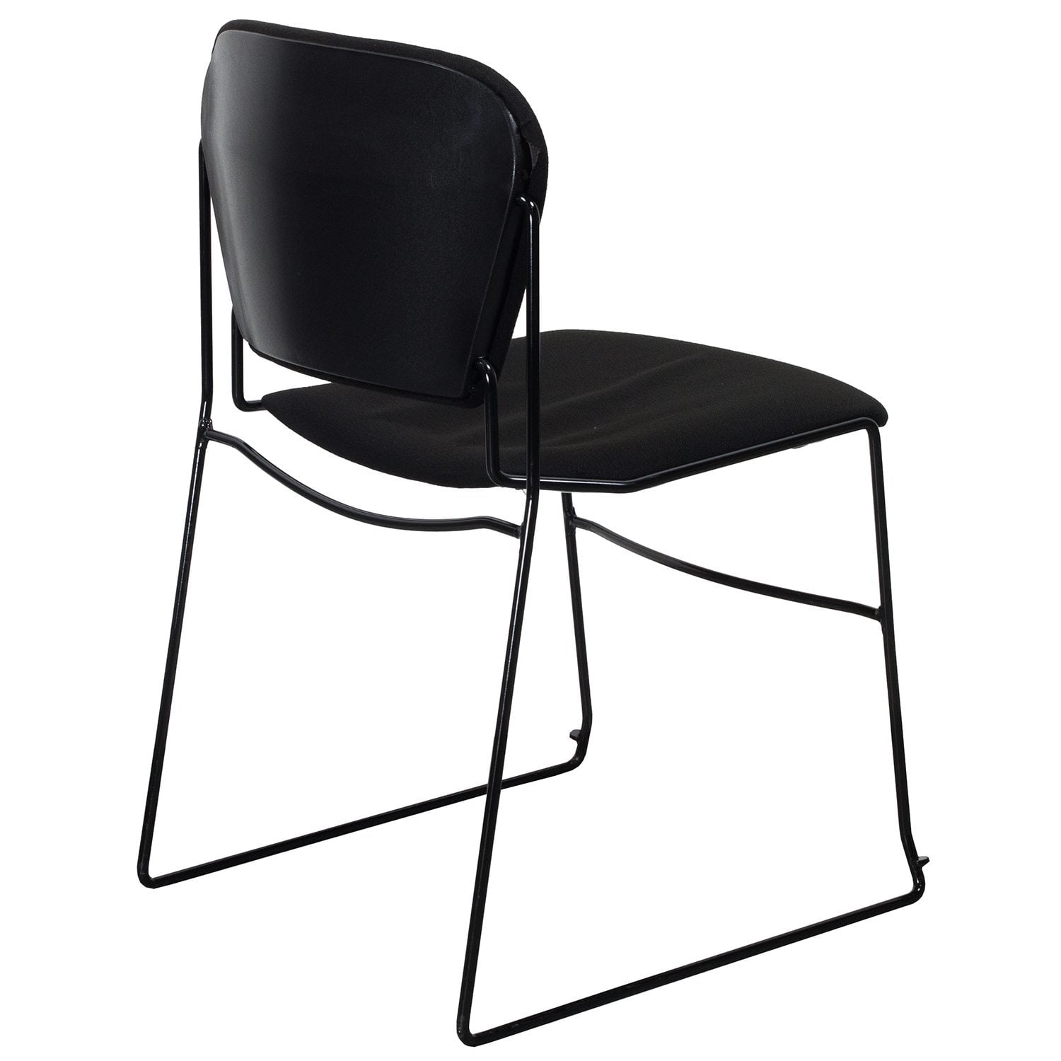 KI Perry Reupholstered Used Stack Chair, Black - National Office ...