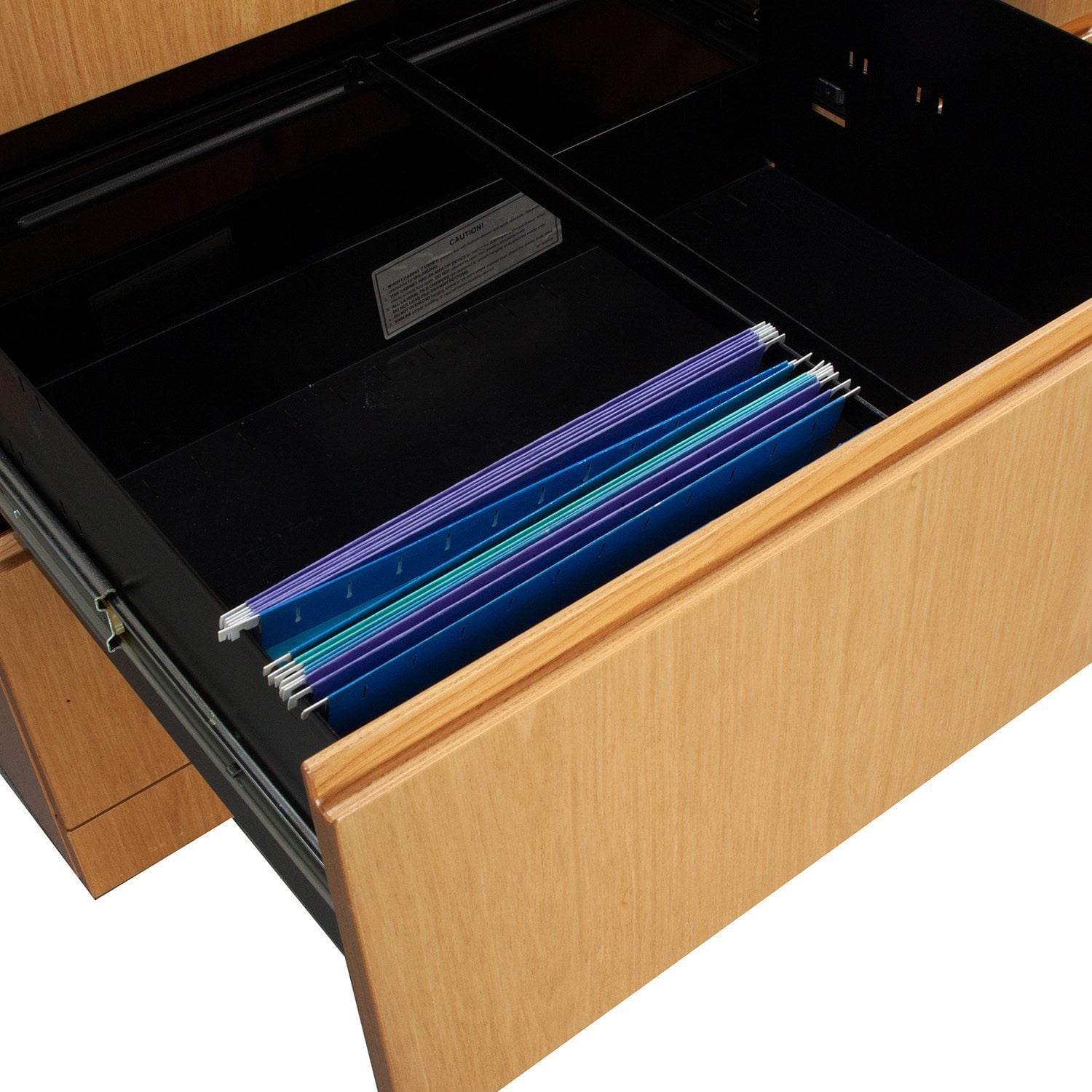 Knoll Used Left Return U Shape P Desk with Cabinet and Wall Hutch ...