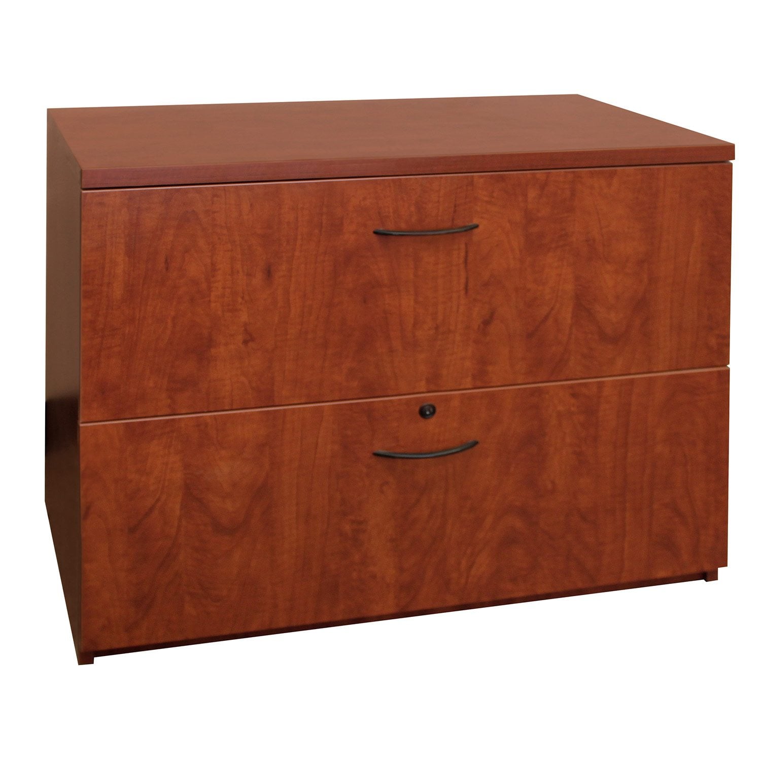 Maverick Used Cherry Laminate 2 Drawer Lateral File - National Office ...