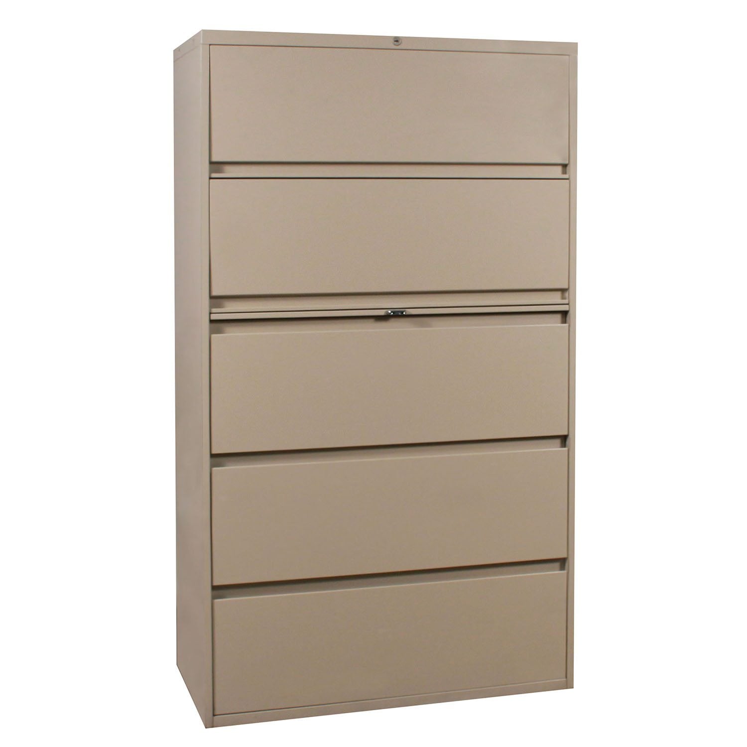 Steelcase 5 Drawer Putty Used 30 Inch Lateral File - National Office ...