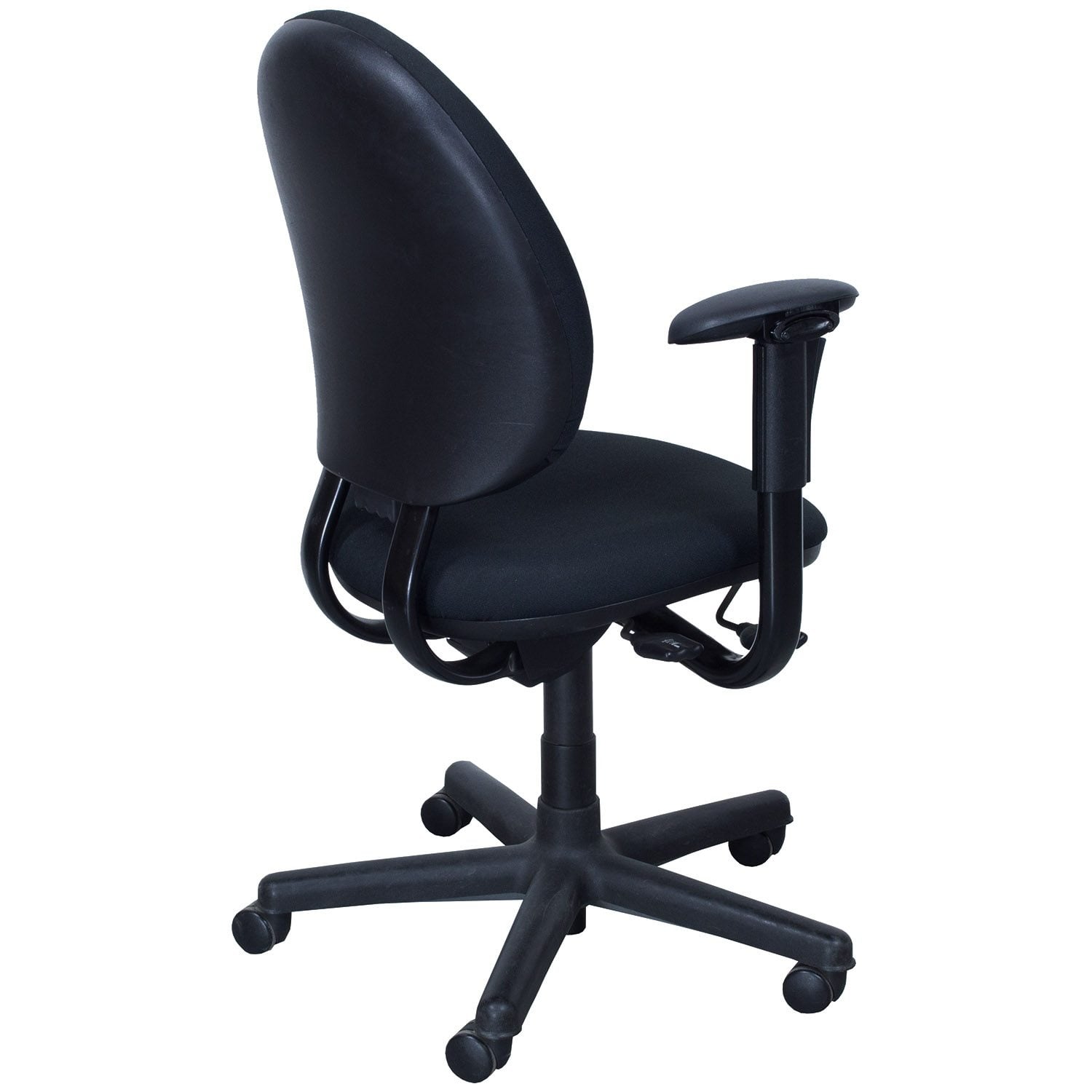 Steelcase Criterion Used High Back Series Task Chair, Black - National ...