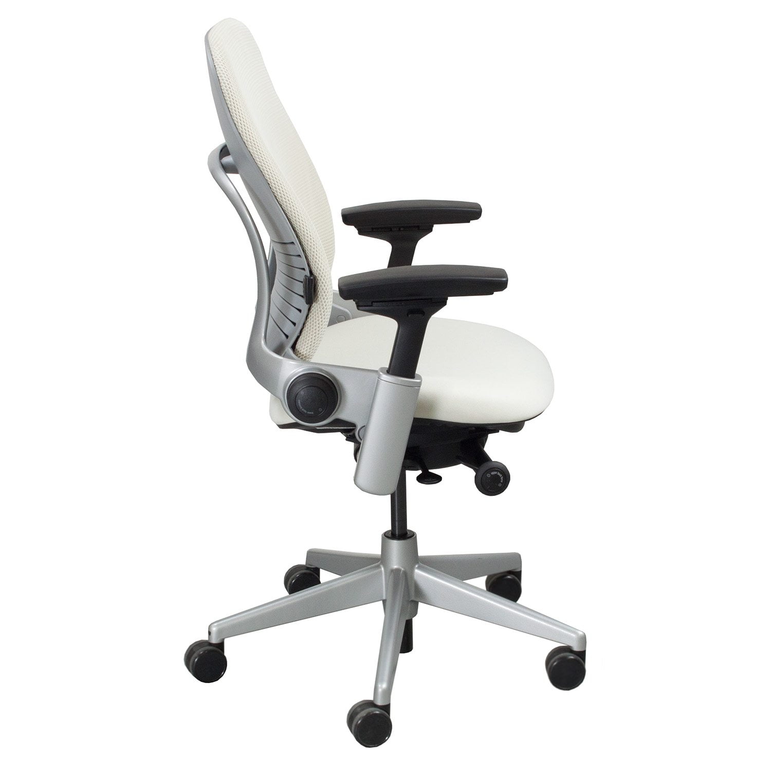 Steelcase Leap Used Task Chair, White - National Office Interiors and ...