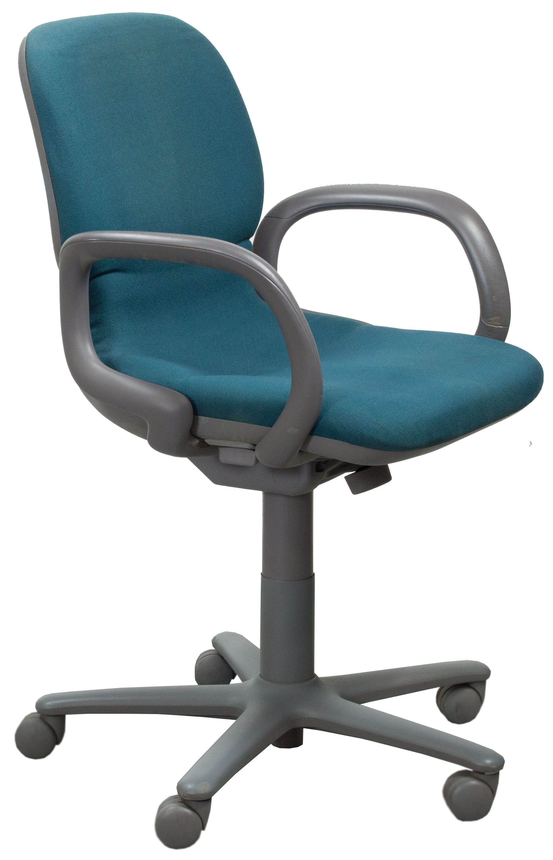 Steelcase Sensor Used Mid Back Task Chair, Teal - National Office ...