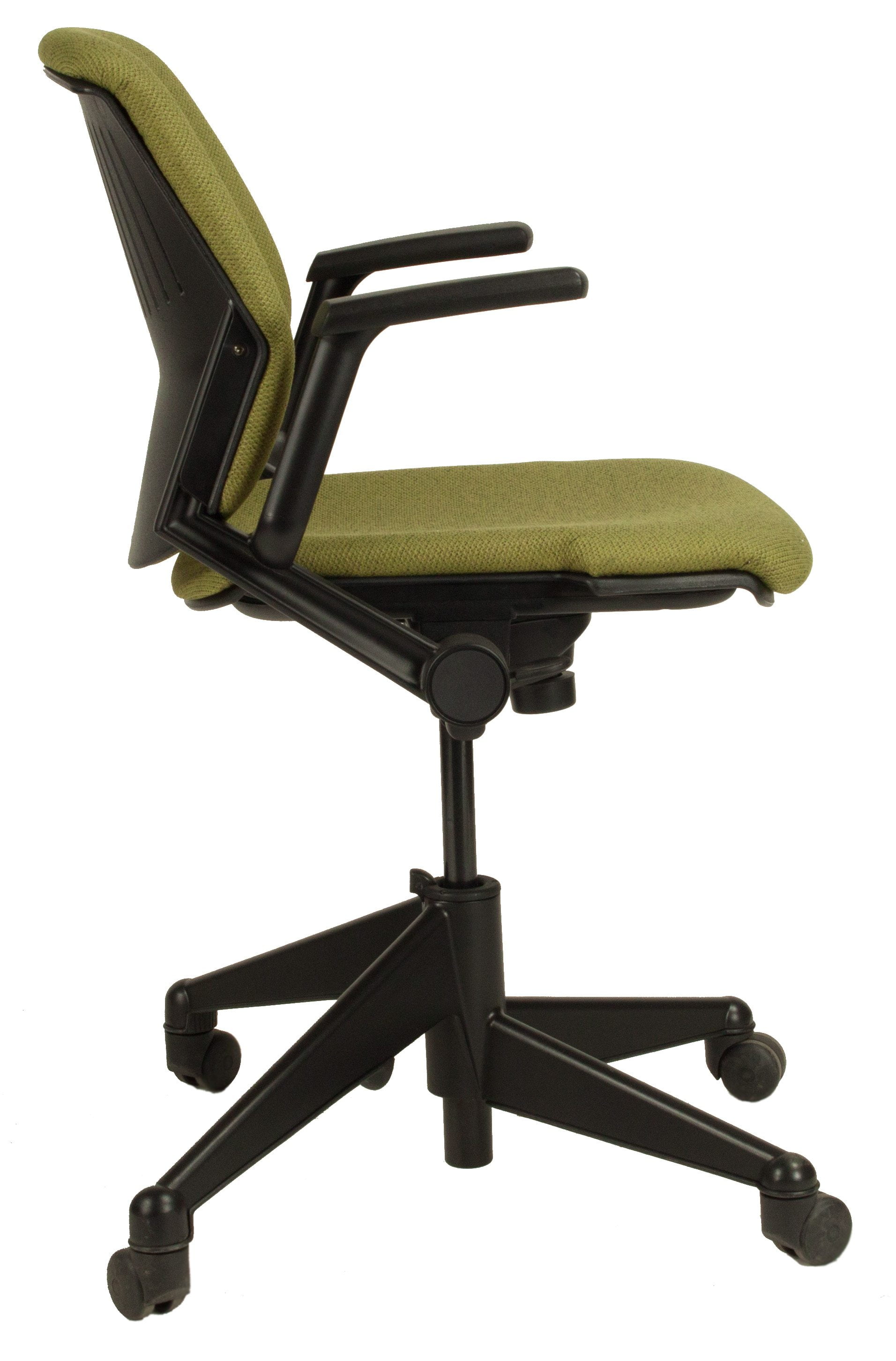 Steelcase Vecta Kart Used Nesting Task Chair, Green - National Office ...