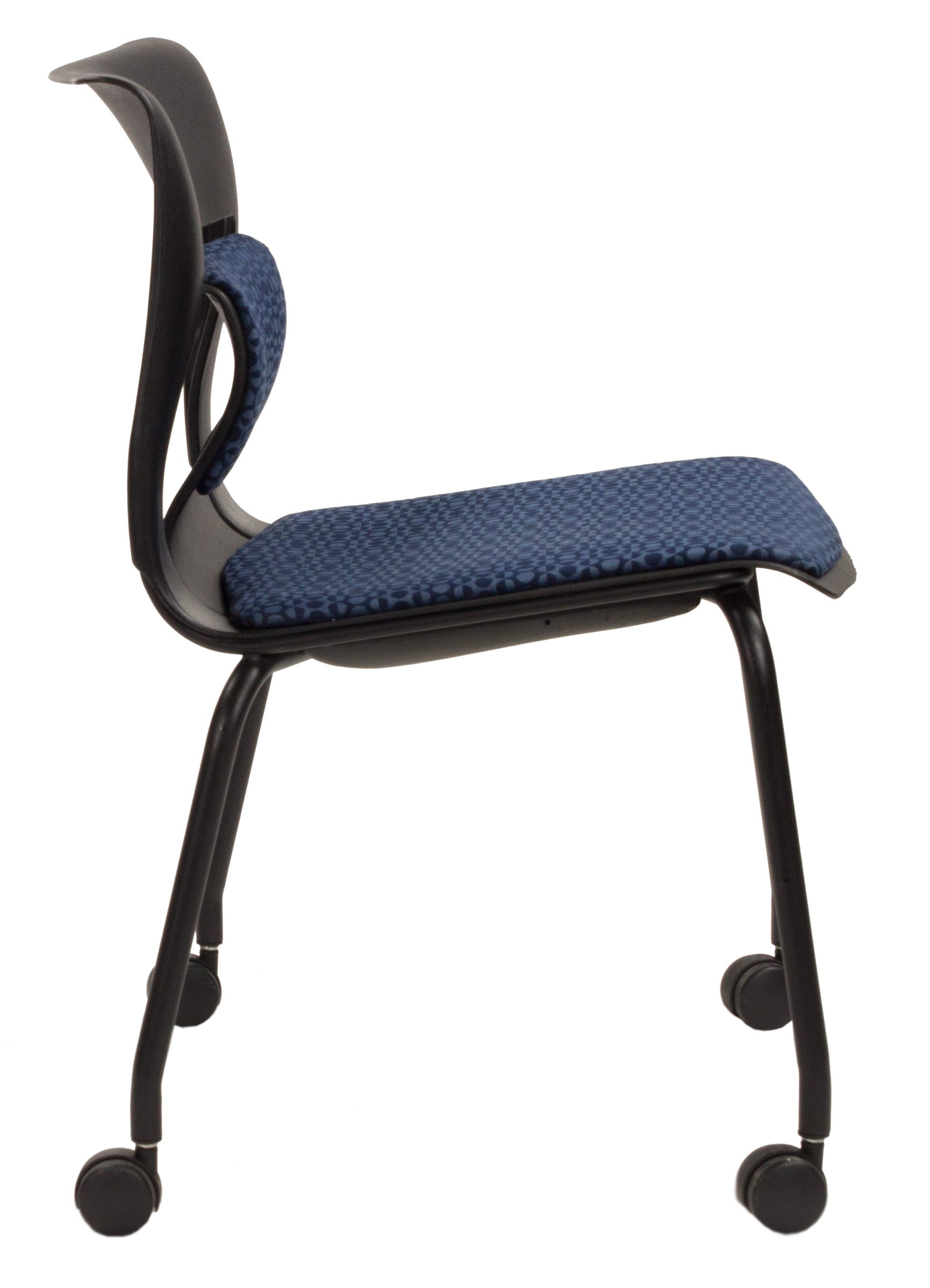 Stylex Rhythm Used Stacking Chair, Navy Sphere - National Office ...