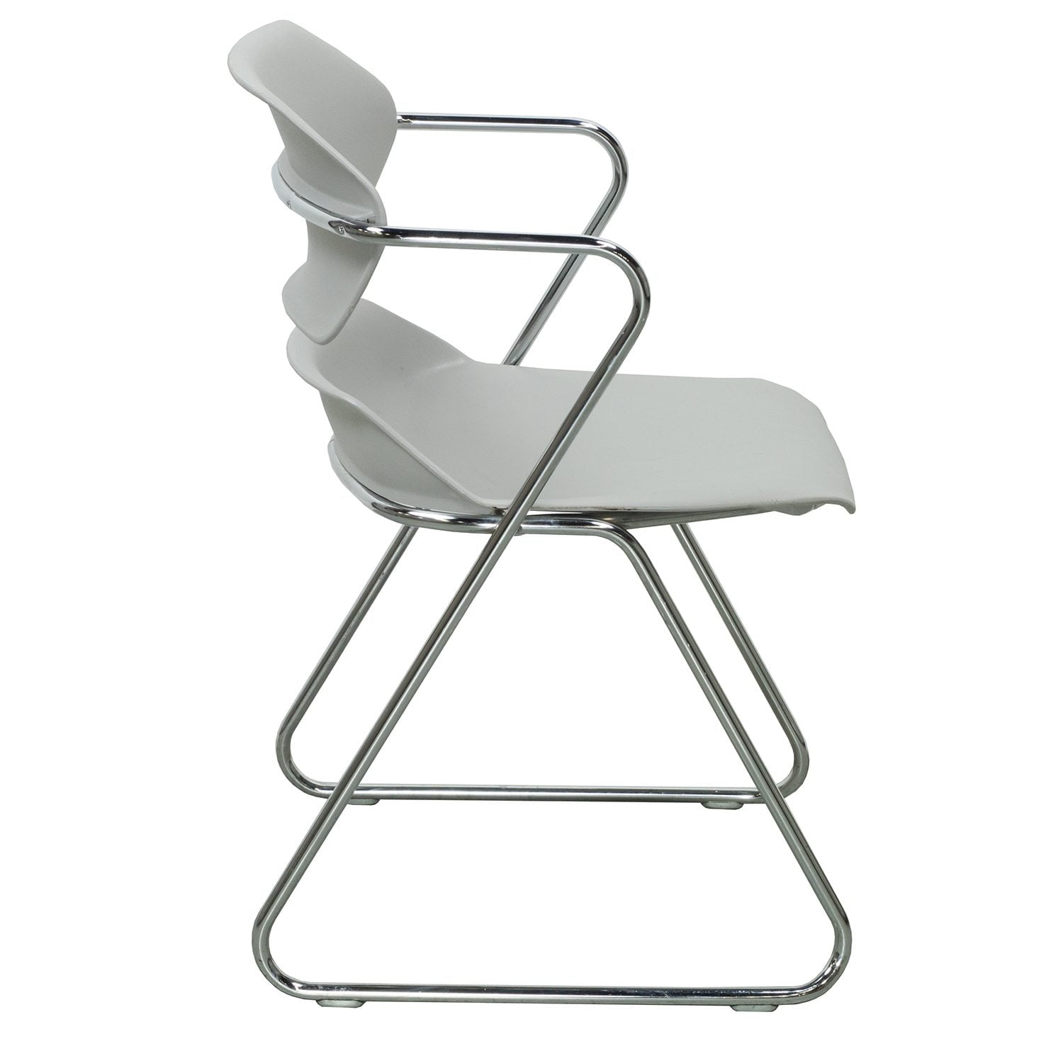 American Seating Acton Stacker Used Stack Chair, Gray - National Office ...