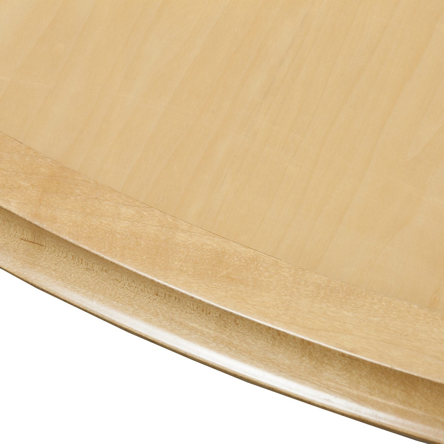 Wood 60 Inch Used Round Conference Table, Maple - National Office ...