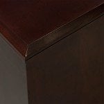 Paoli Used Desk Set, Mahogany - National Office Interiors and Liquidators
