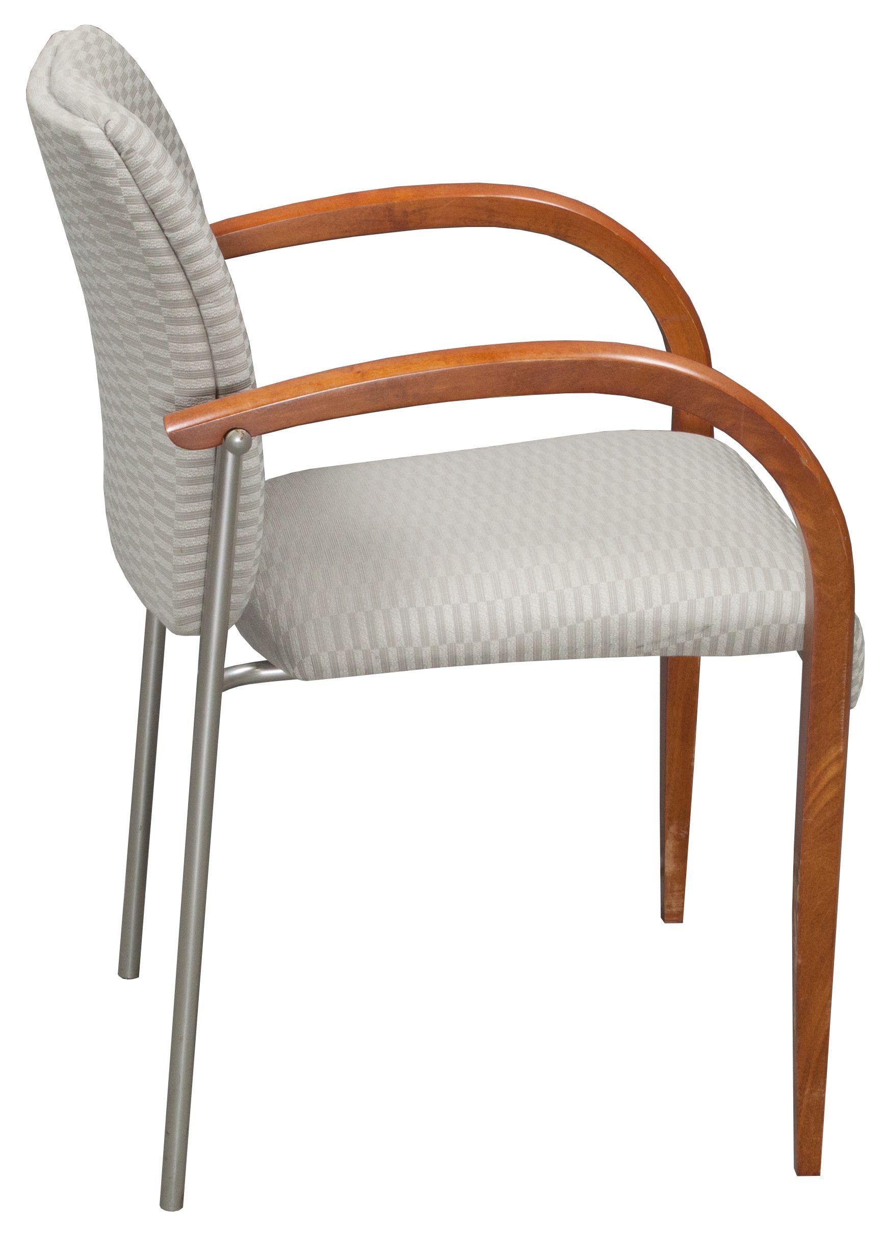 Cherry Used Side Chair, Checkered - National Office Interiors and ...