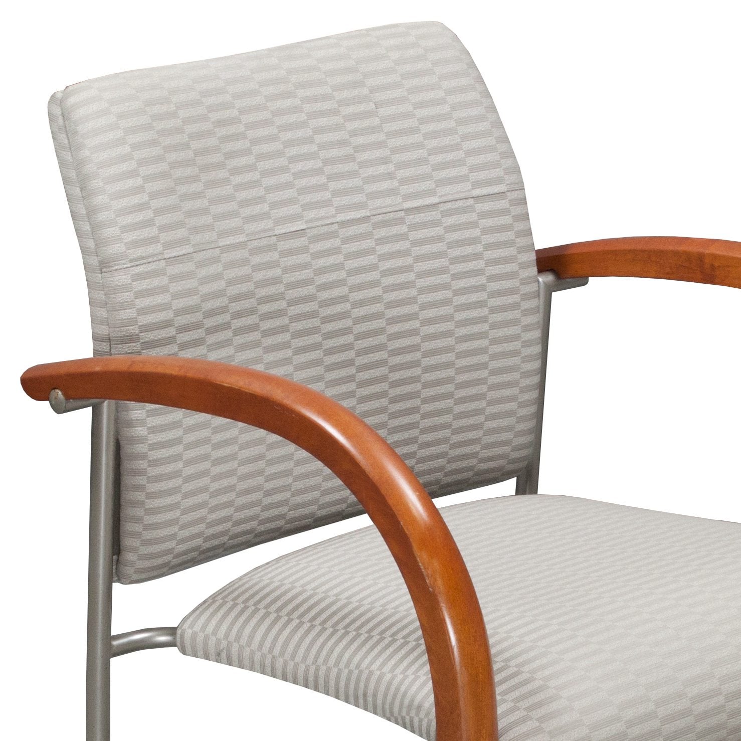 Cherry Used Side Chair, Checkered - National Office Interiors and ...