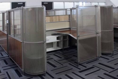 Row of 3 My Studio Environments by Herman Miller Used Cubicles - $1700 ...