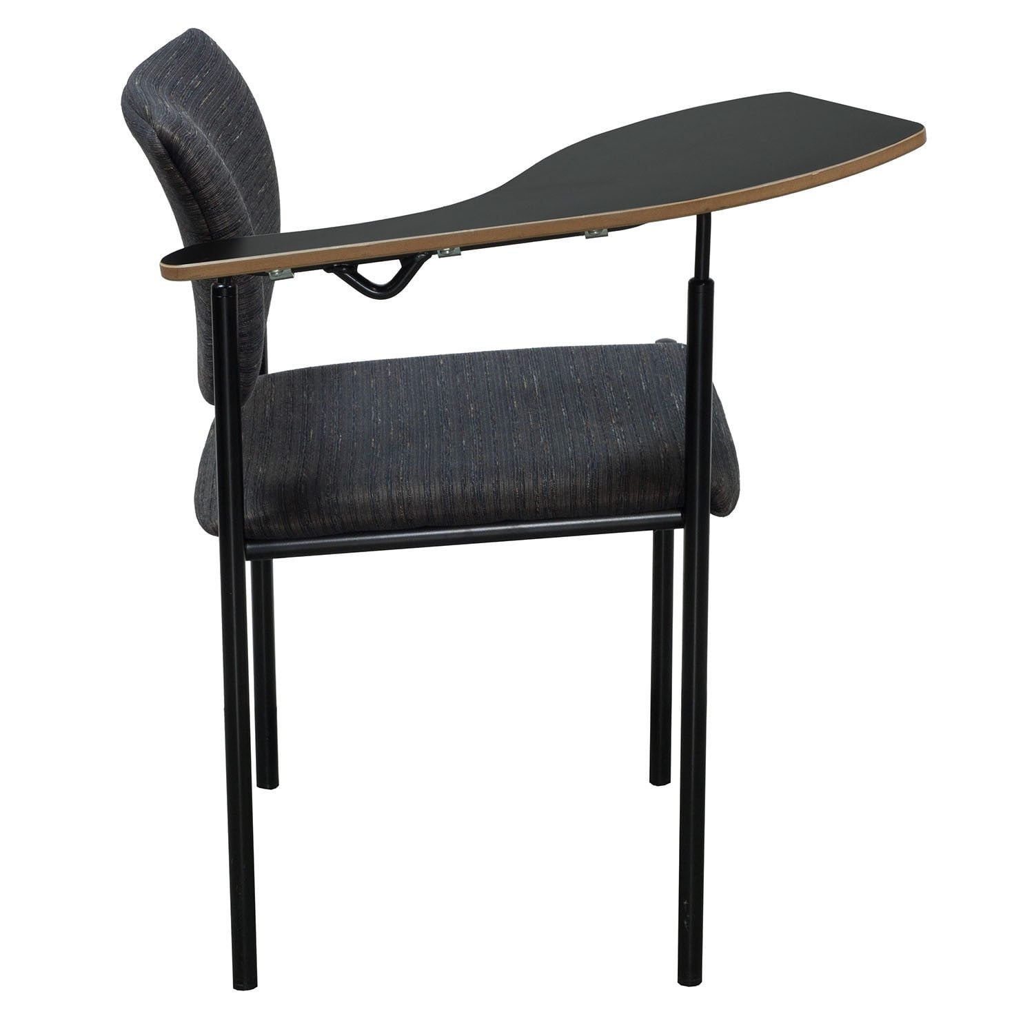 Steelcase Player Used Stackable Right Tablet Arm Chair, Gray Purple ...