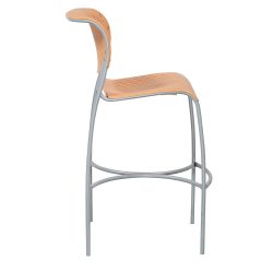 Izzy+ Hannah Used Stool, Orange - National Office Interiors and Liquidators