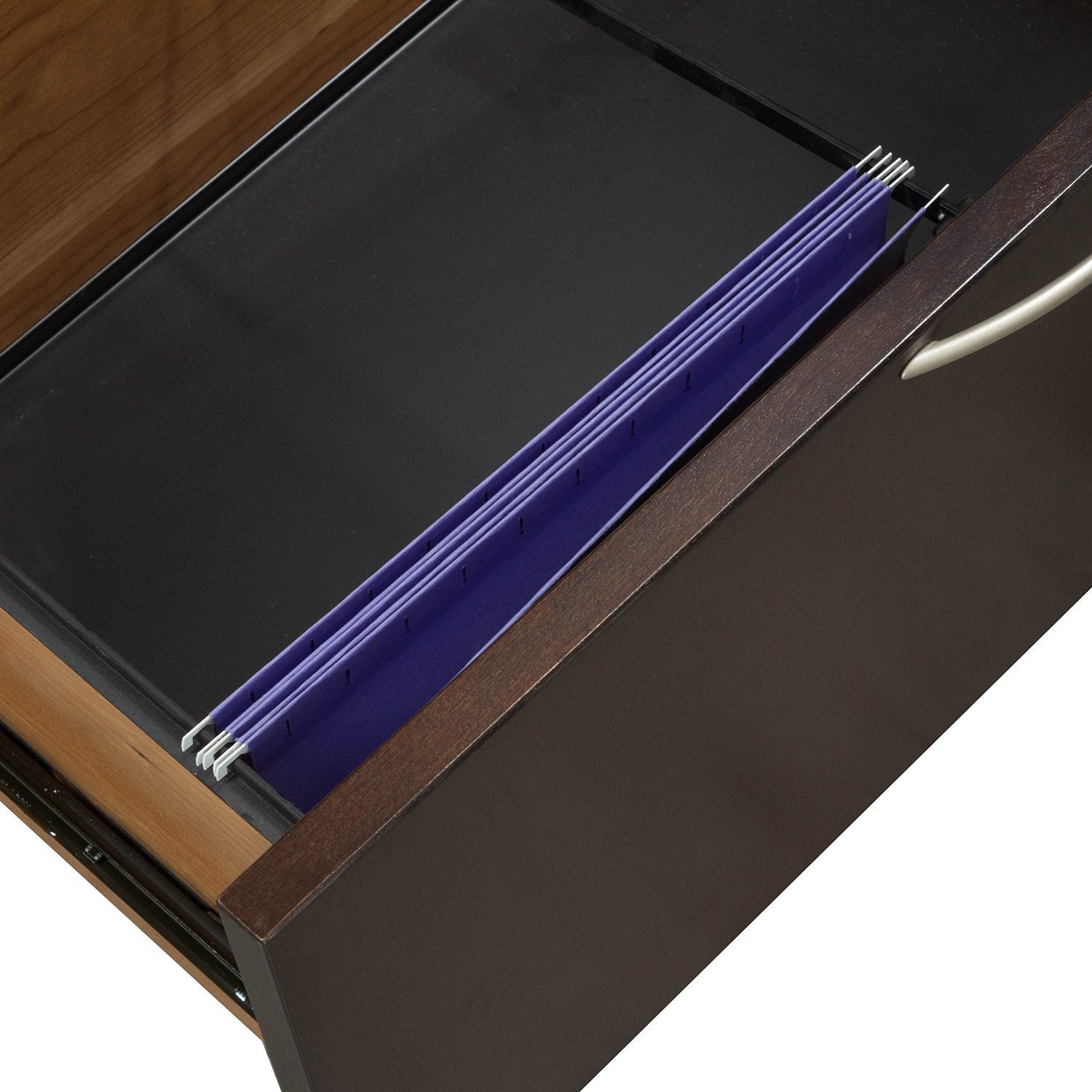 Knoll Reff Used 30 Inch 4 Drawer with Storage Lateral File, Walnut ...