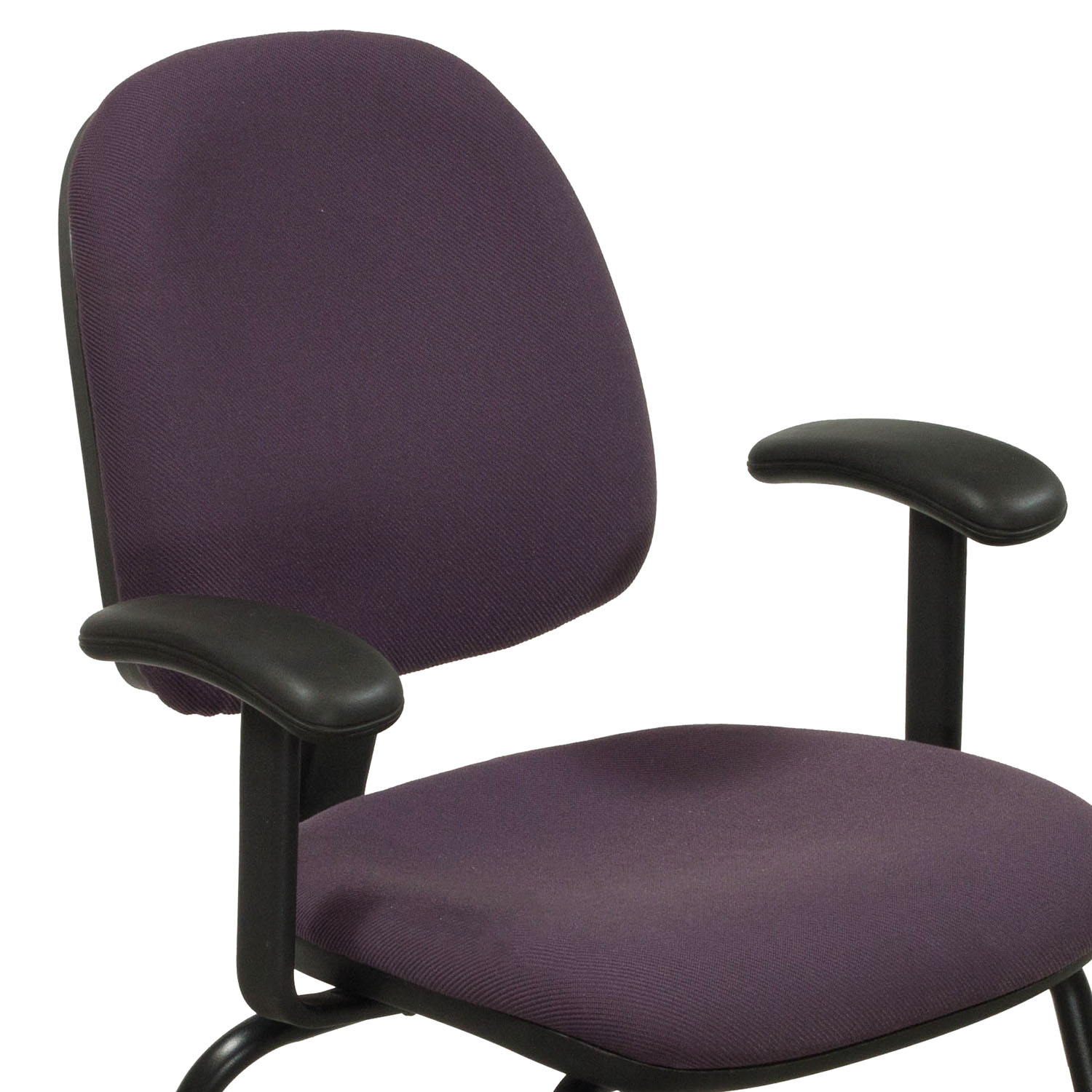 Kimball Used Side Chair Sled Base, Purple - National Office Interiors ...