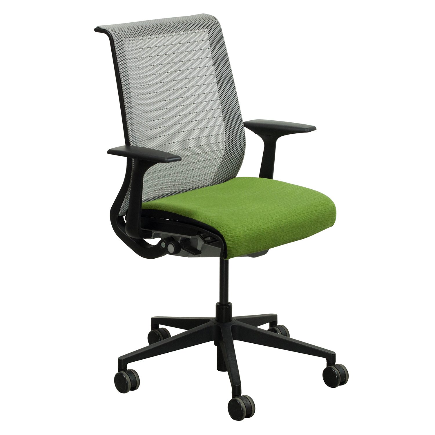 Steelcase Think Used Mesh Back Conference Chair, Green Texture - National Office Interiors and ...