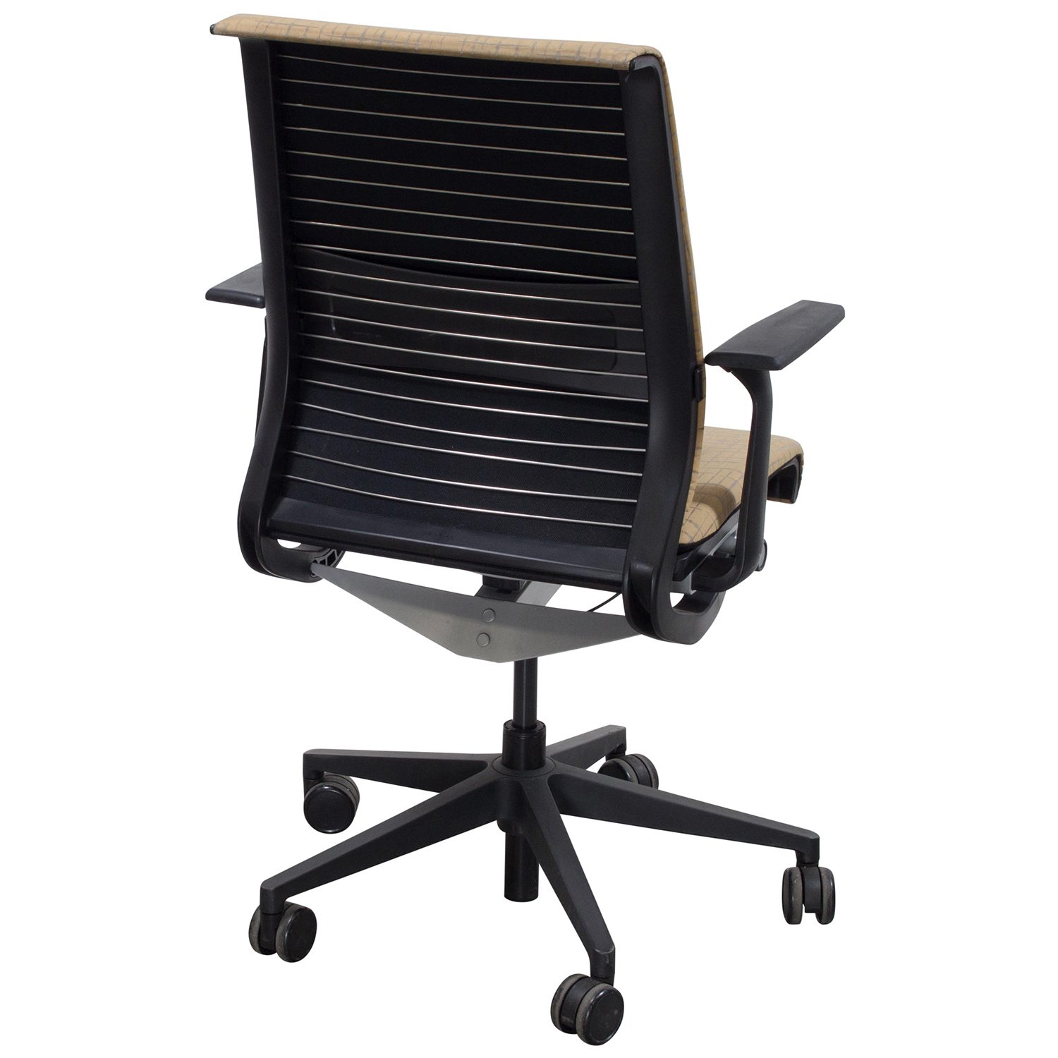 Steelcase Think Used Conference Chair, Yellow Perpendicular Pattern ...
