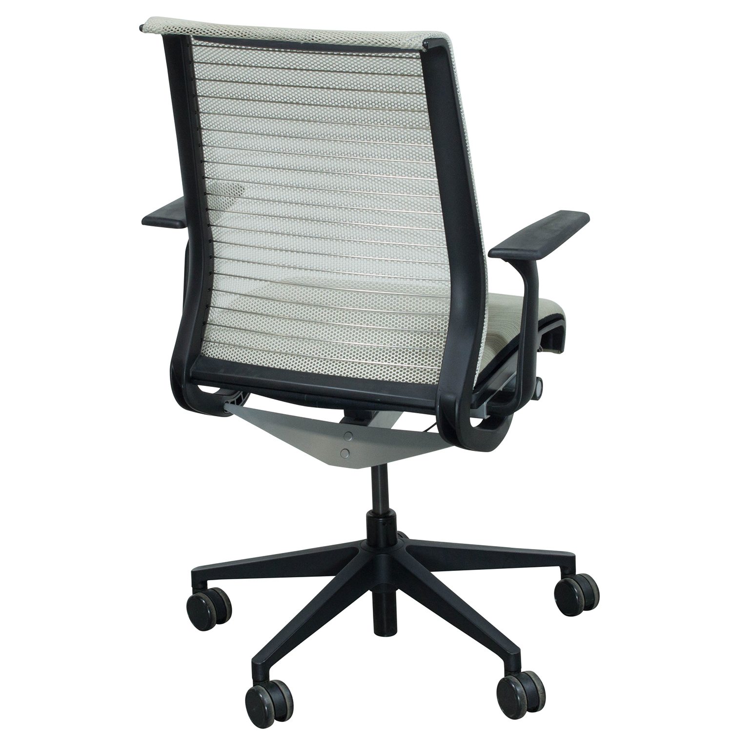 Steelcase Think Used Mesh Back Conference Chair, Beige Line - National ...