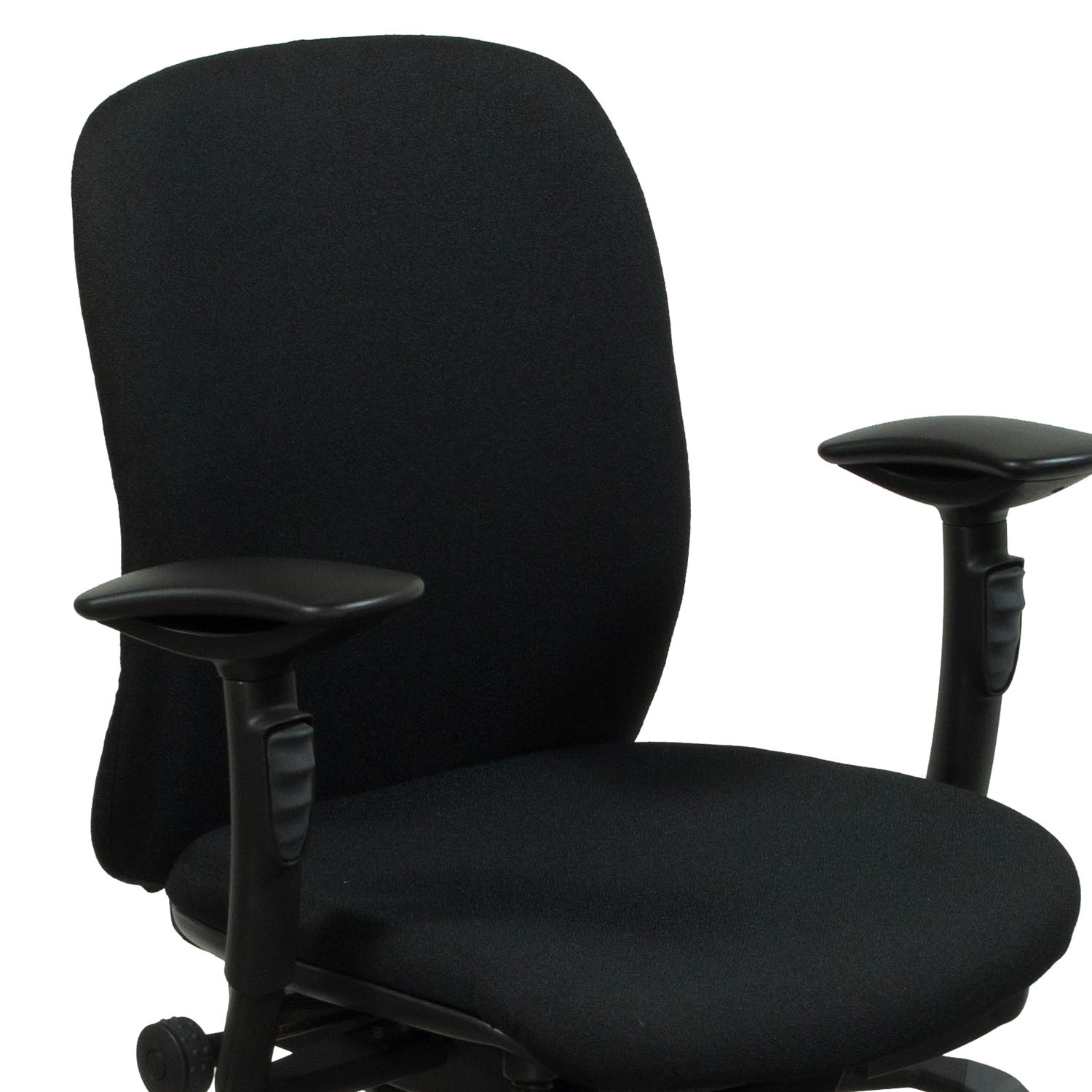 Teknion Amicus Synchro Used Midback Task Chair, Black - National Office ...