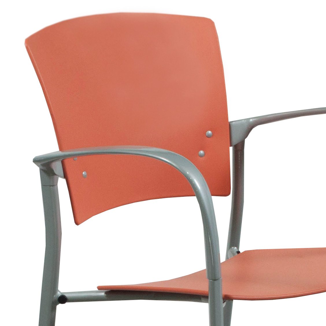 Steelcase Enea Used Stool, Orange - National Office Interiors and ...
