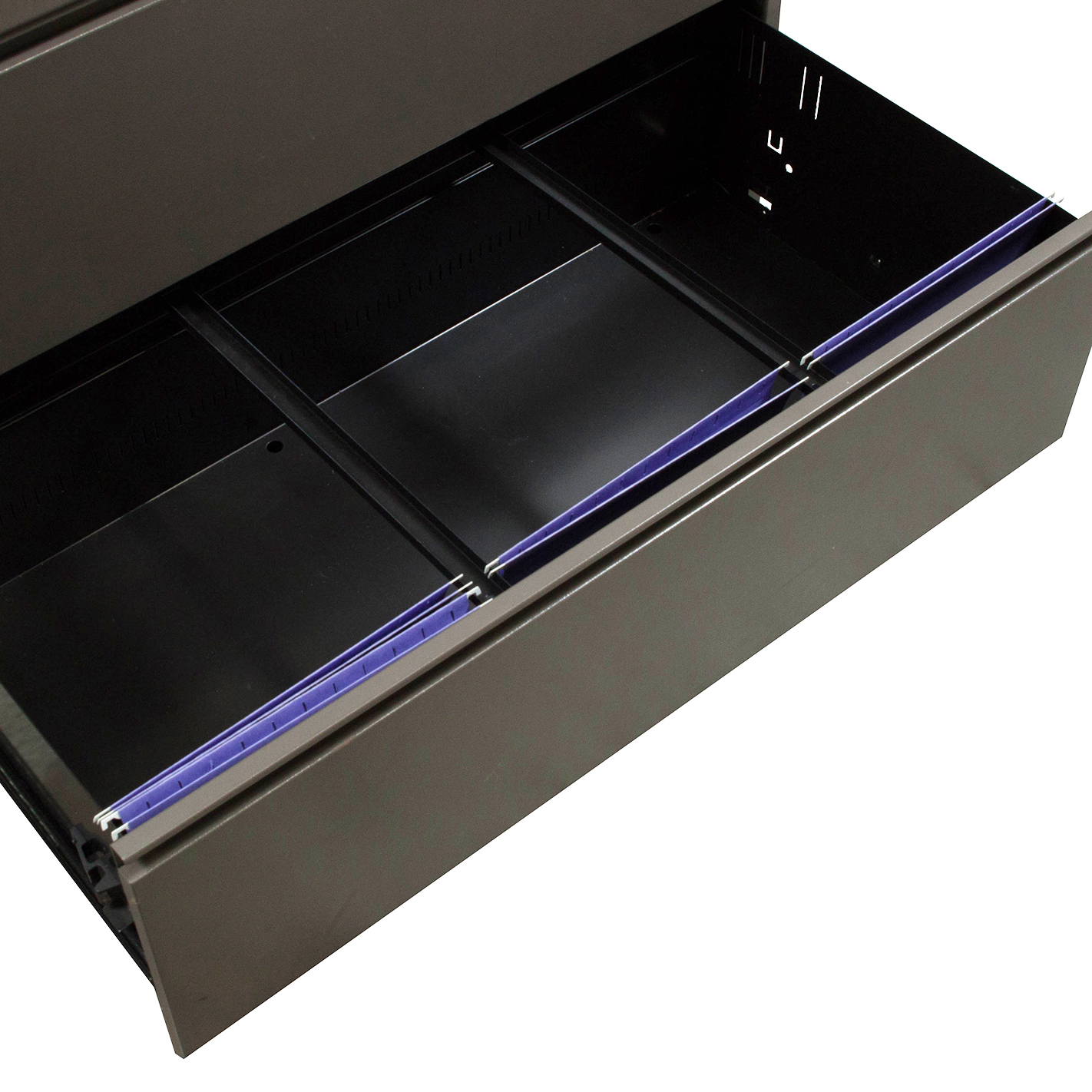 Herman Miller Meridian Used 3 Drawer 42 Inch Medium Tone Lateral File ...