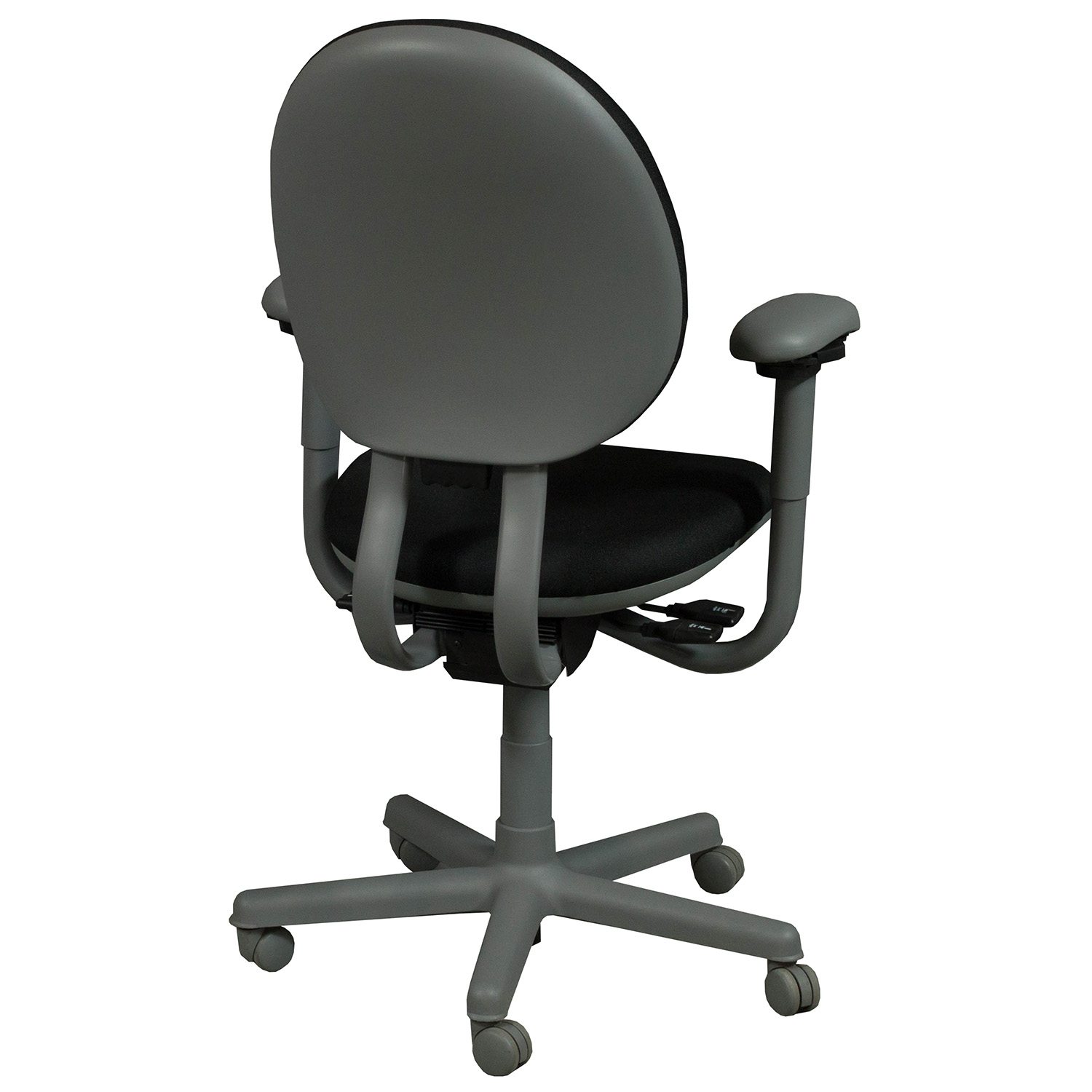 Steelcase Criterion Used High-Back Task Chair, Black - National Office ...