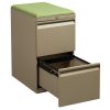 Teknion File File Used Tan Pedestal, Green Cushion - National Office ...