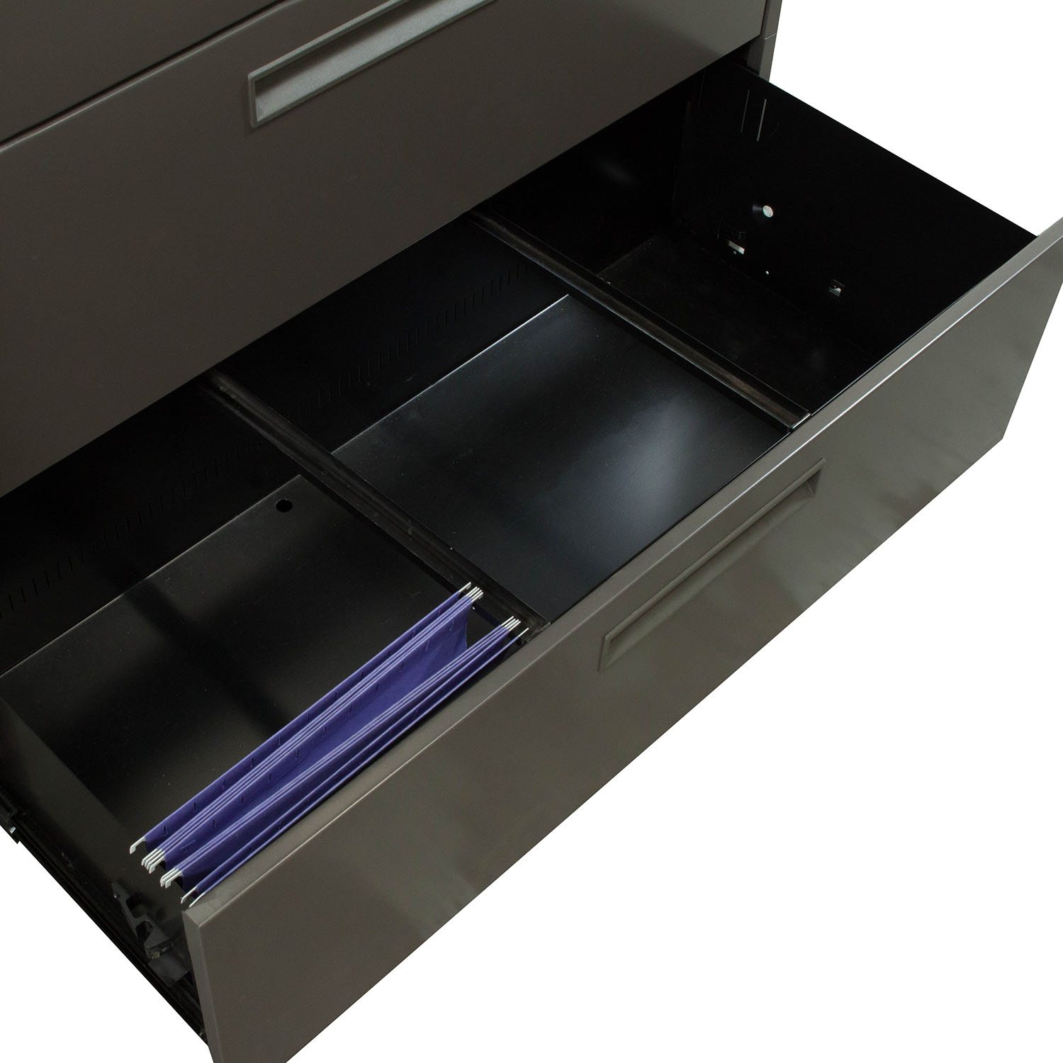 Herman Miller Meridian Used 42 Inch 5 Drawer Lateral File, Medium Tone ...