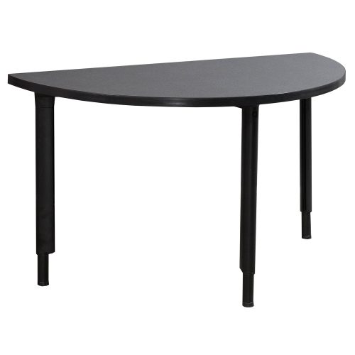 Steelcase Vecta Used Laminate Half Round Table, Gray - National Office ...