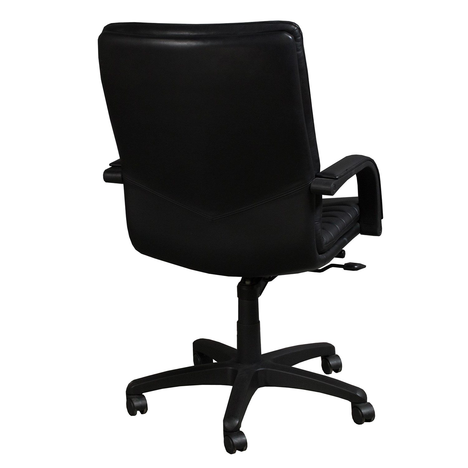 Nienkämper Senator Executive Used Leather Conference Chair, Black ...