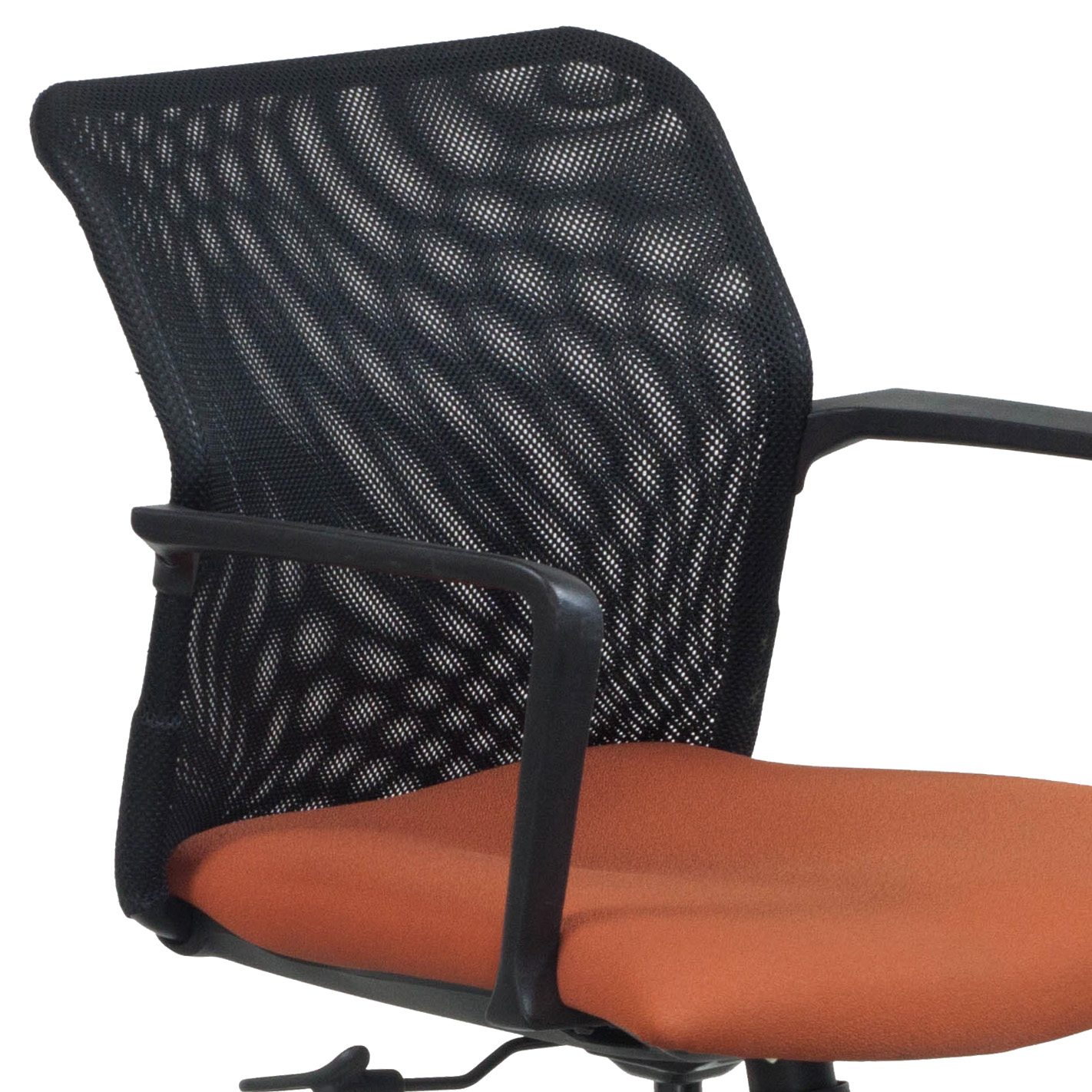 Highmark Ten Mesh Back Used Conference Chair, Orange - National Office ...