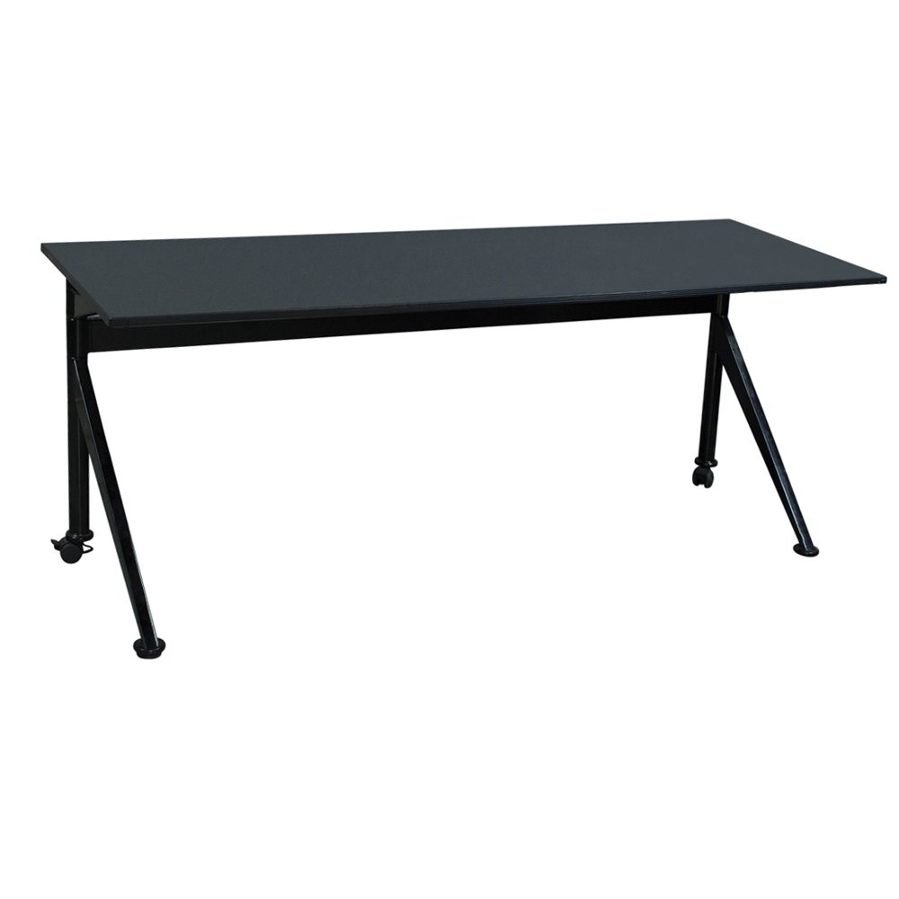 Steelcase Vecta Used Laminate Folding Table, Gray - National Office ...