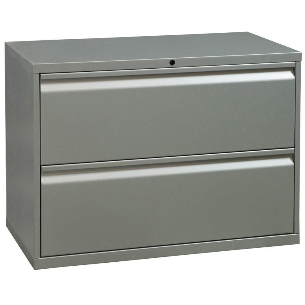 Knoll Calibre 2 Drawer Used 36 Inch Lateral File, Silver - National ...