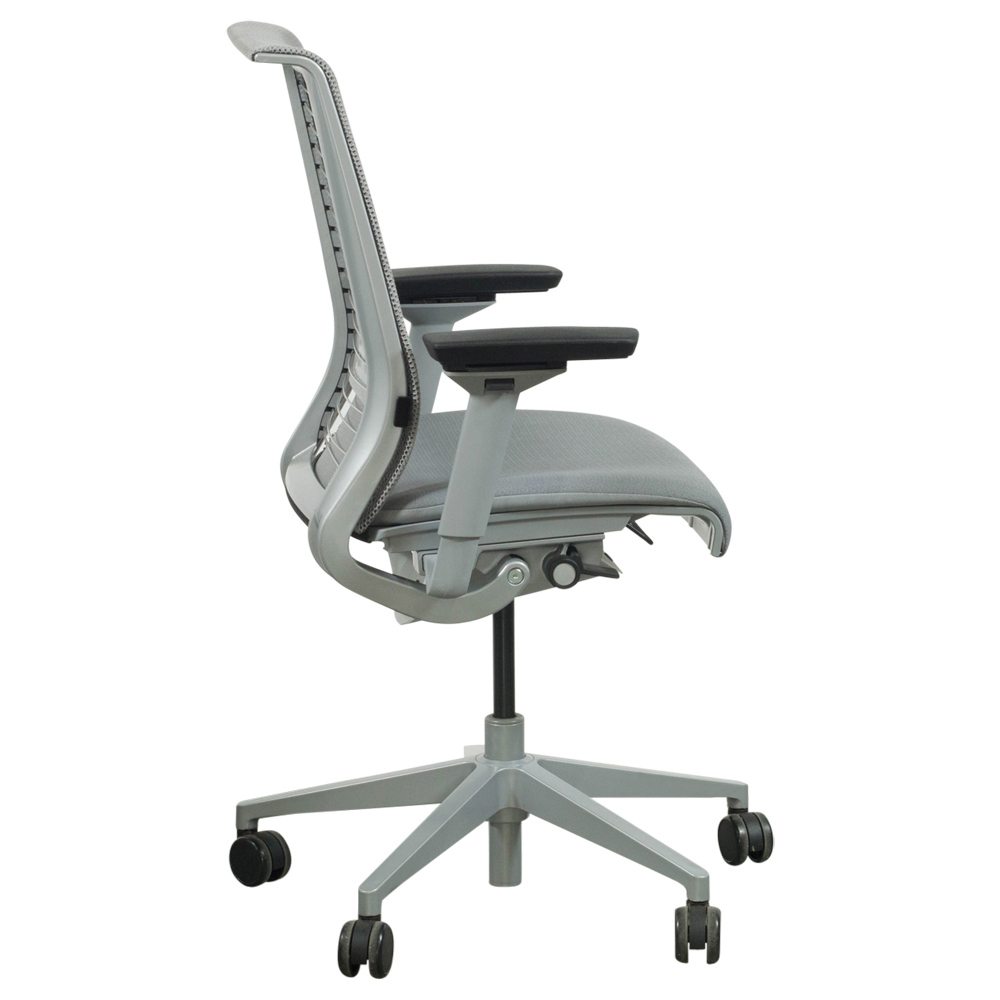Steelcase Think Used Mesh Back Task Chair, Gray - National Office ...