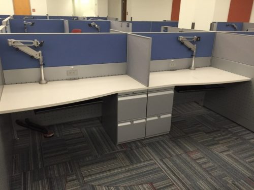 5 x 5 Leverage Team Stations by Teknion - Sold in Pods - National ...