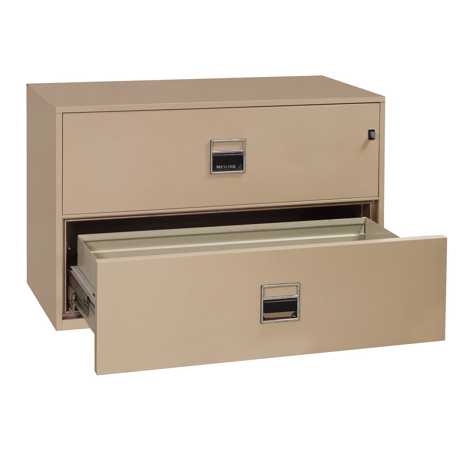 Fireking Meilink Used 2 Drawer 44 Inch Fire File, Tan - National Office ...