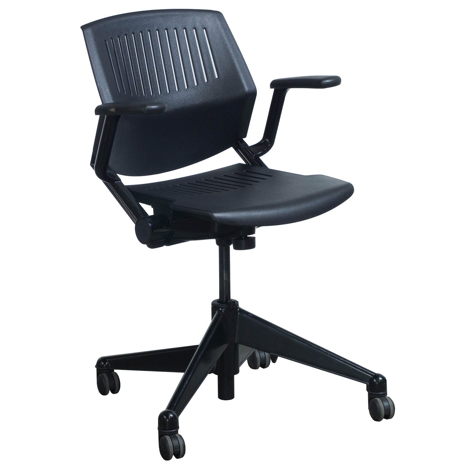 Steelcase Vecta Kart Used Training Chair, Black - National Office ...