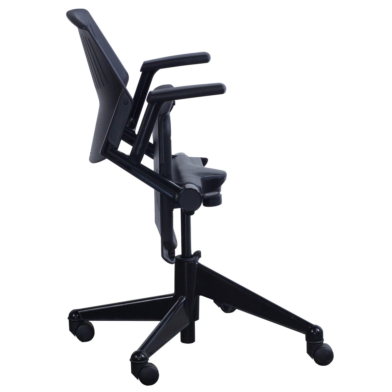 Steelcase Vecta Kart Used Training Chair, Black - National Office ...