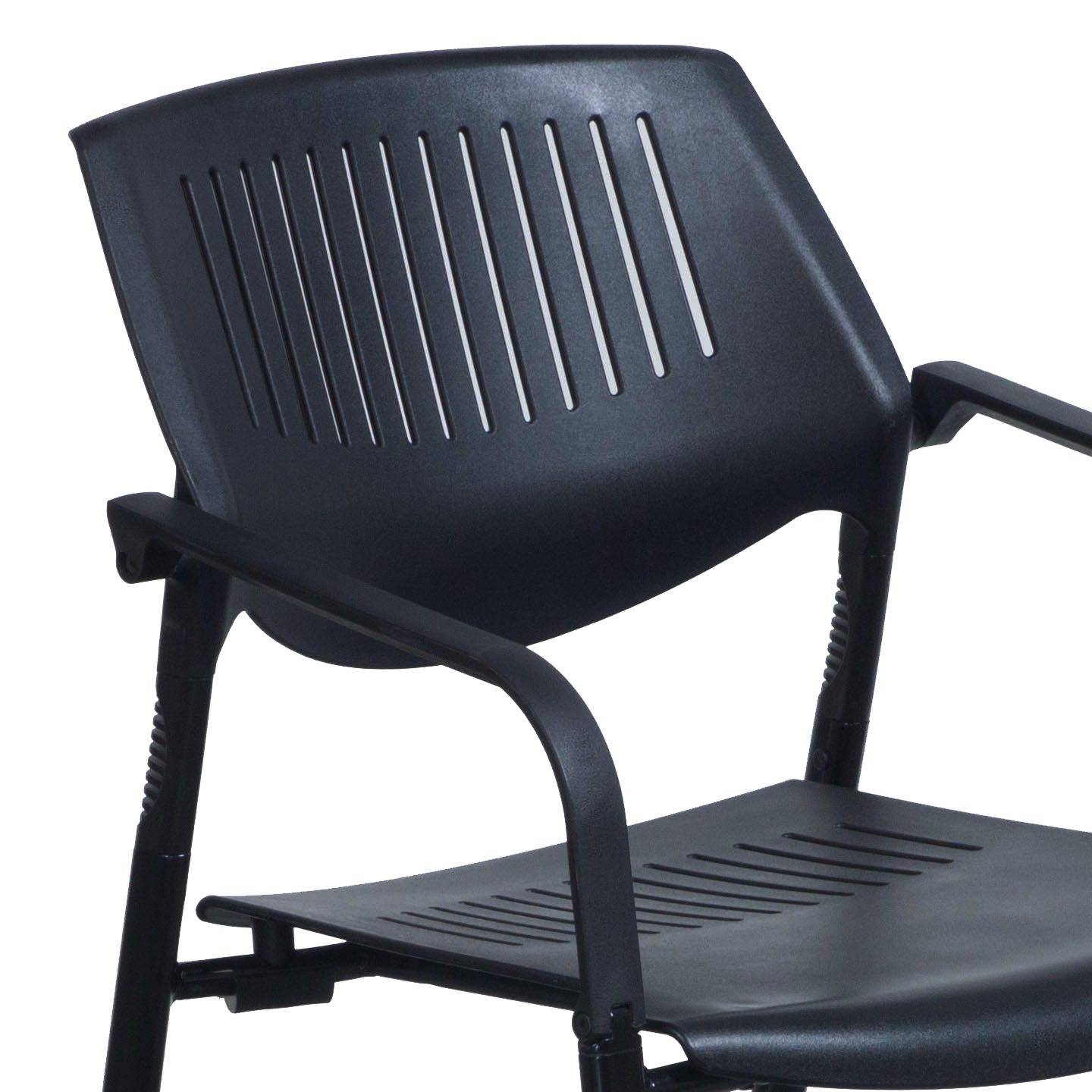 Steelcase Vecta Kart Used Mobile Stacker Chair, Black - National Office ...