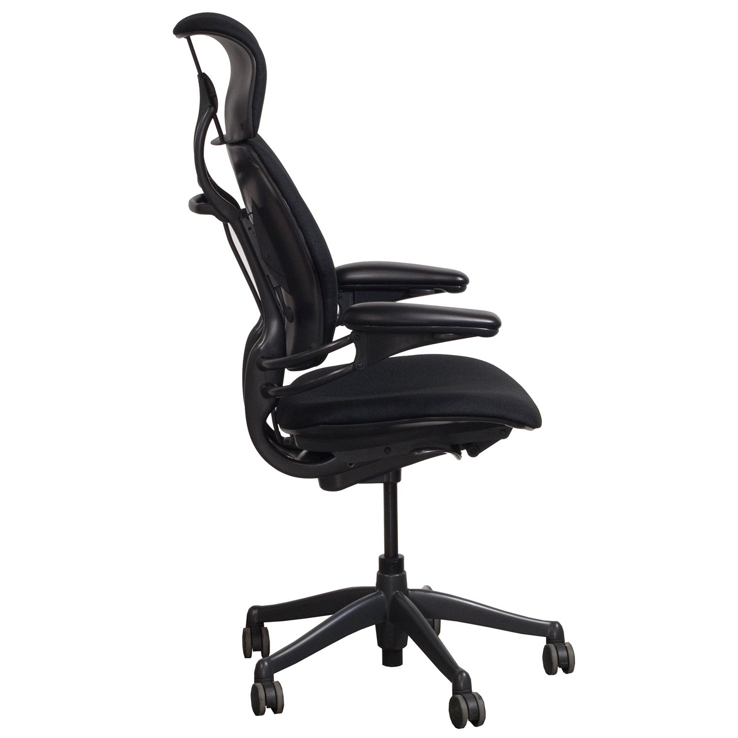 Humanscale Freedom Used High Back Task Chair, Black - National Office ...