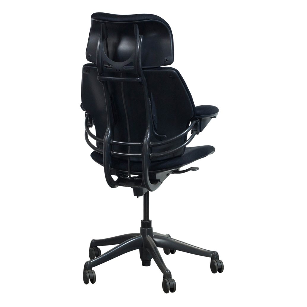 Humanscale Freedom Used High Back Task Chair, Black - National Office ...